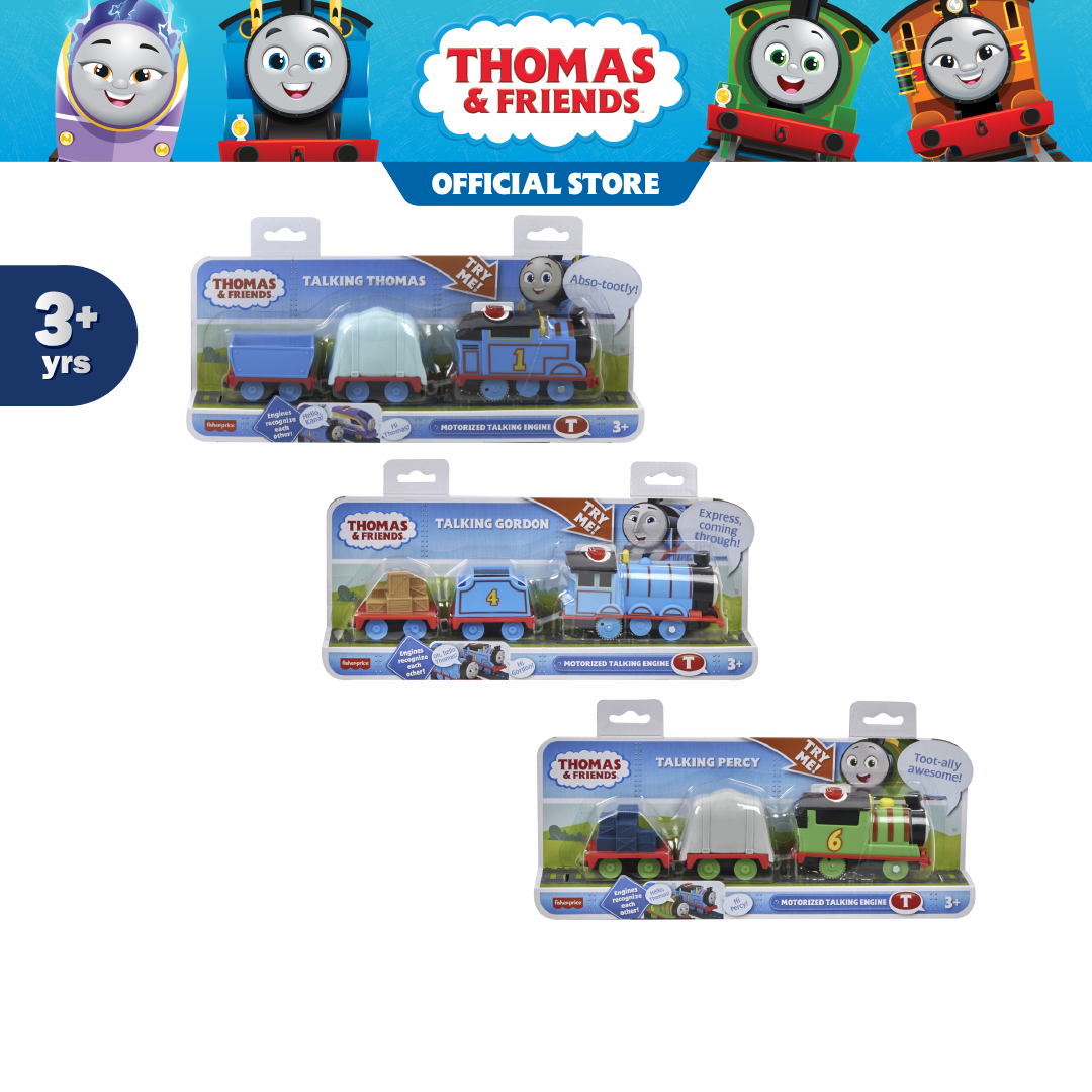 Thomas & Friends Talking Toy Trains Collection Of Motorized Engines ...