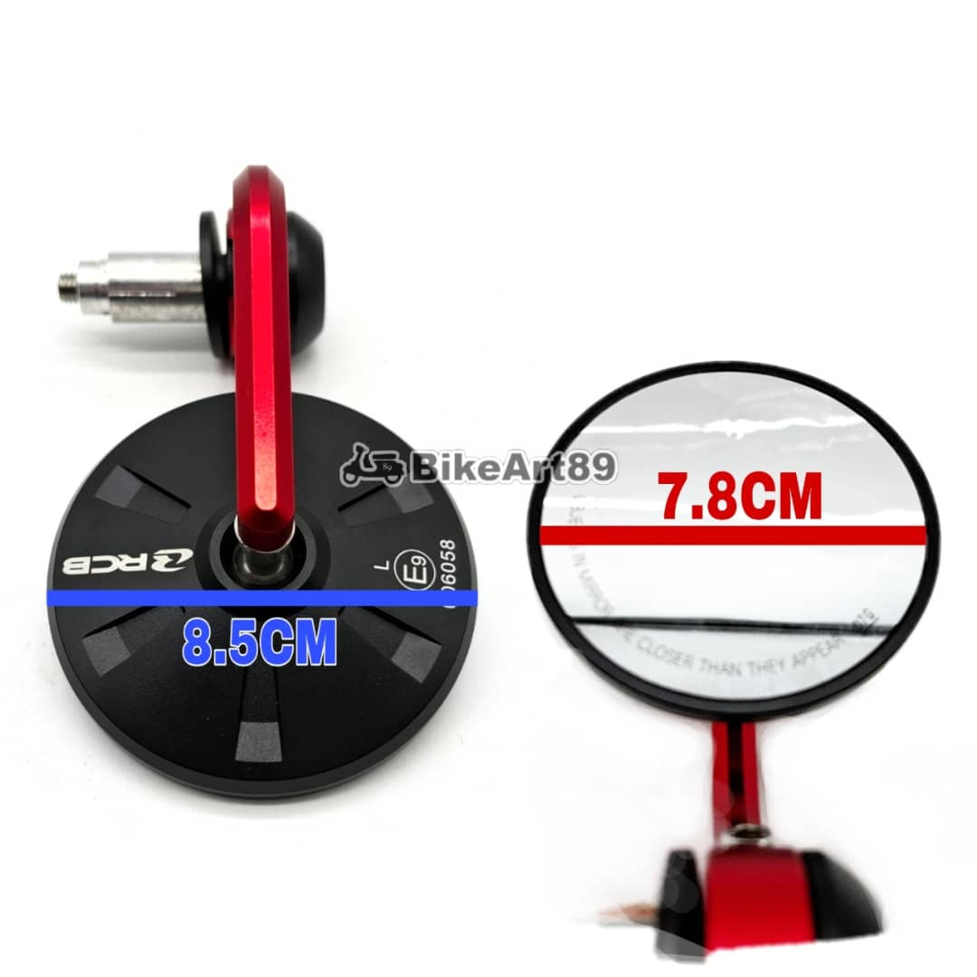 RCB Alloy S6 Side Mirror End Bar Balancer Side Mirror MT15 Cermin Sisi ...