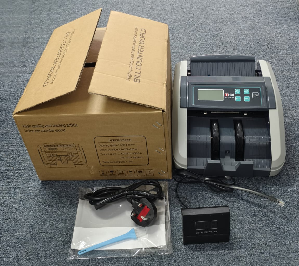 Note Counting Machine丨NC-1Max Note Counter Machine *Calculate Function ...