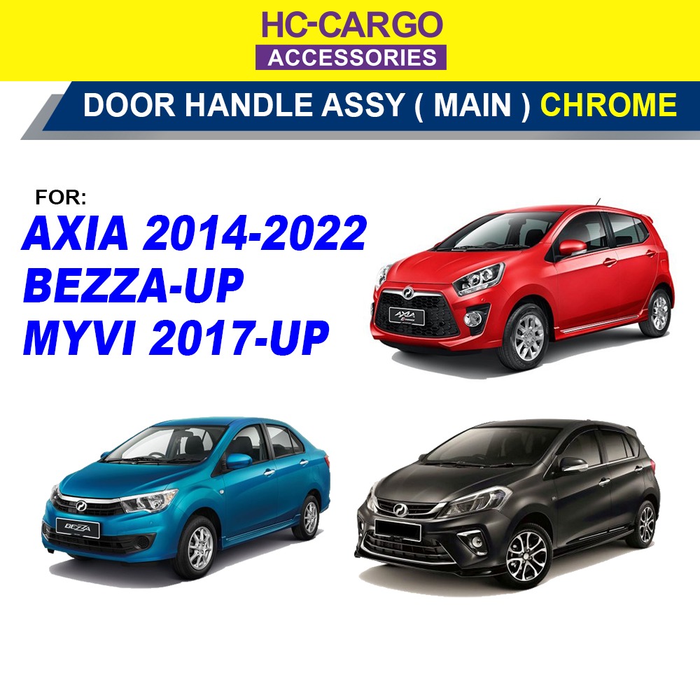 Original Perodua Axia 2017 / Bezza / Myvi 2018 Key Less Door Outer ...