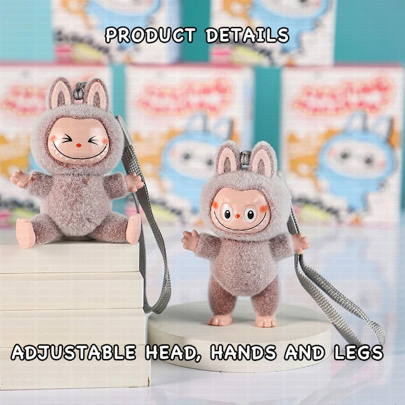Labubu The Monsters Plush Soft Toy Mystery Blind Box Surprise Doll Toys ...