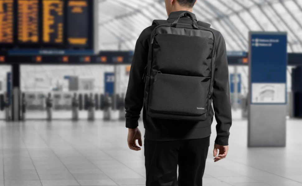 tomtoc T71 Premium Laptop Backpack Urban Fashion Bag 15.6 & 17.3 Inch ...