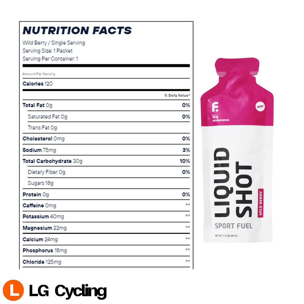 First Endurance Energy Gel Isotonic Liquid Shot Super Fuel Energy Gel ...