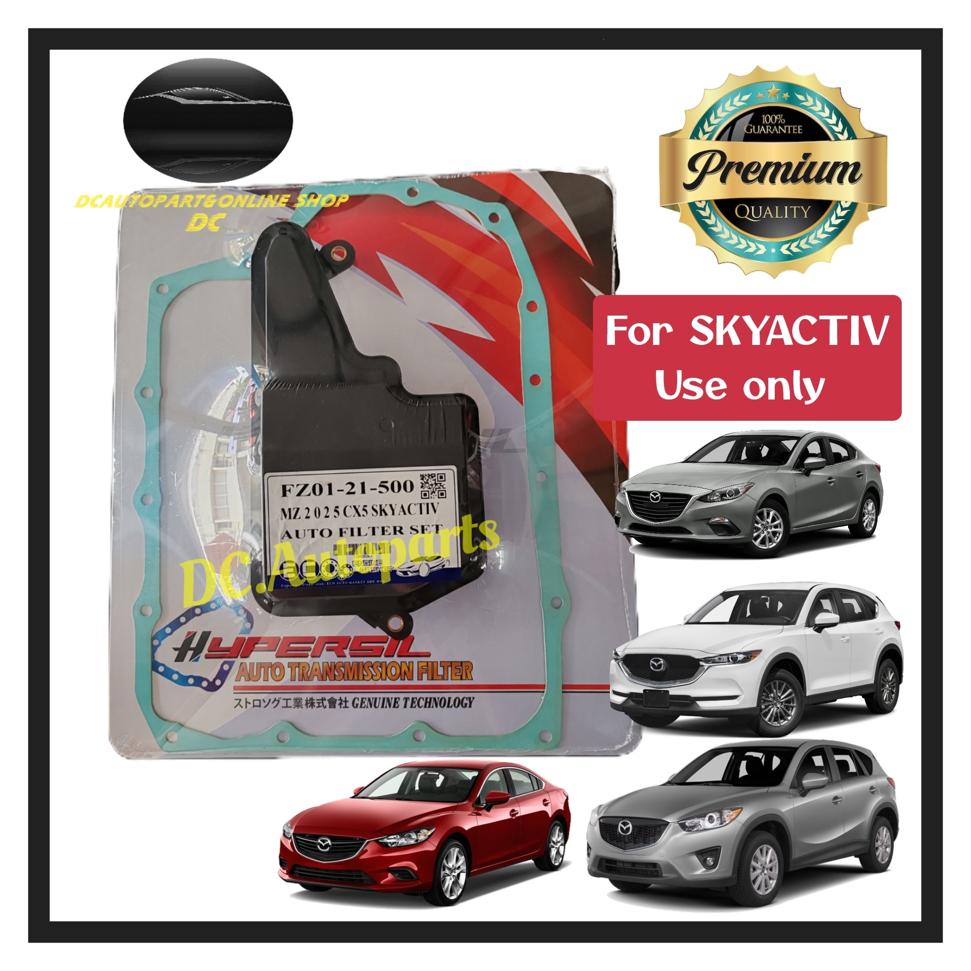 FZ01-21-500 AUTO TRANSMISSION FILTER KIT SET MAZDA 3 , 6 CX-30 CX3 CX-3 ...