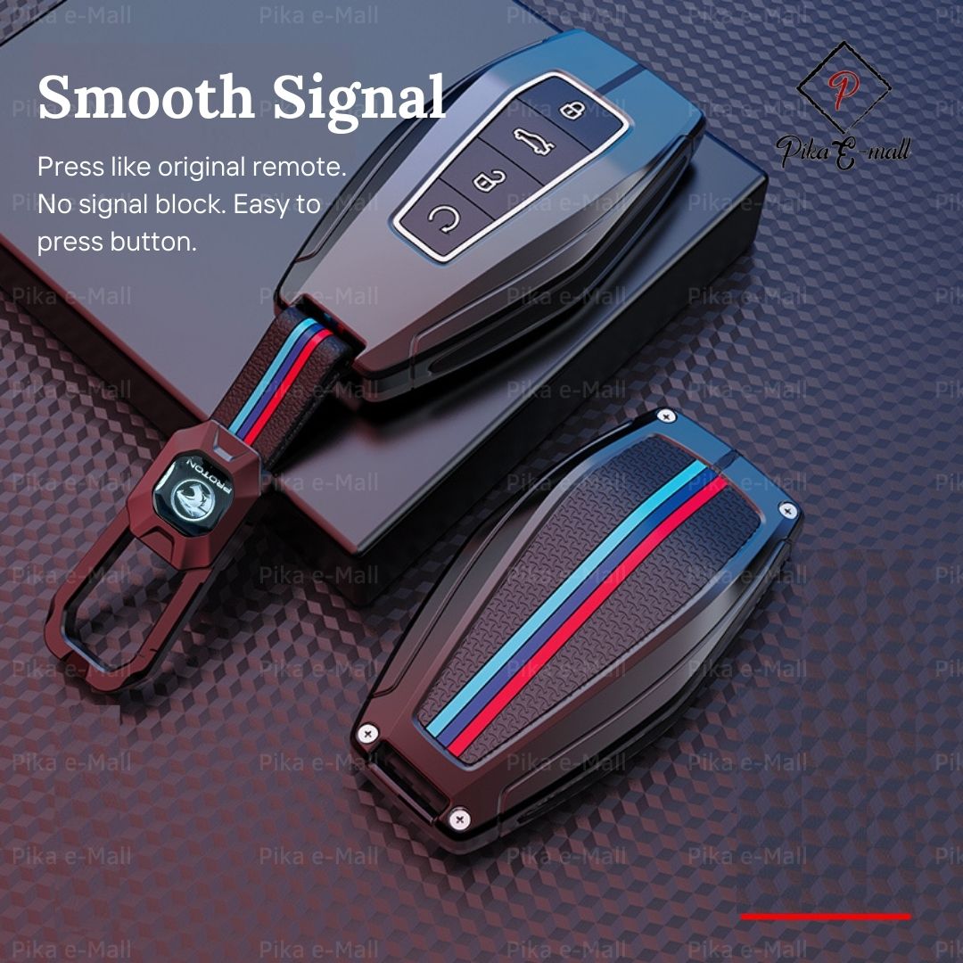 Proton X50 X70 Facelift S70 Key Cover Steel Carbon Key Case Proton Key ...