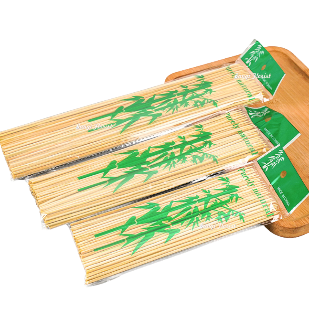 BAMBOO STICK LIDI BUNGA TELUR SATAY BAMBOO STICK KAYU CUCUK SATAY ...