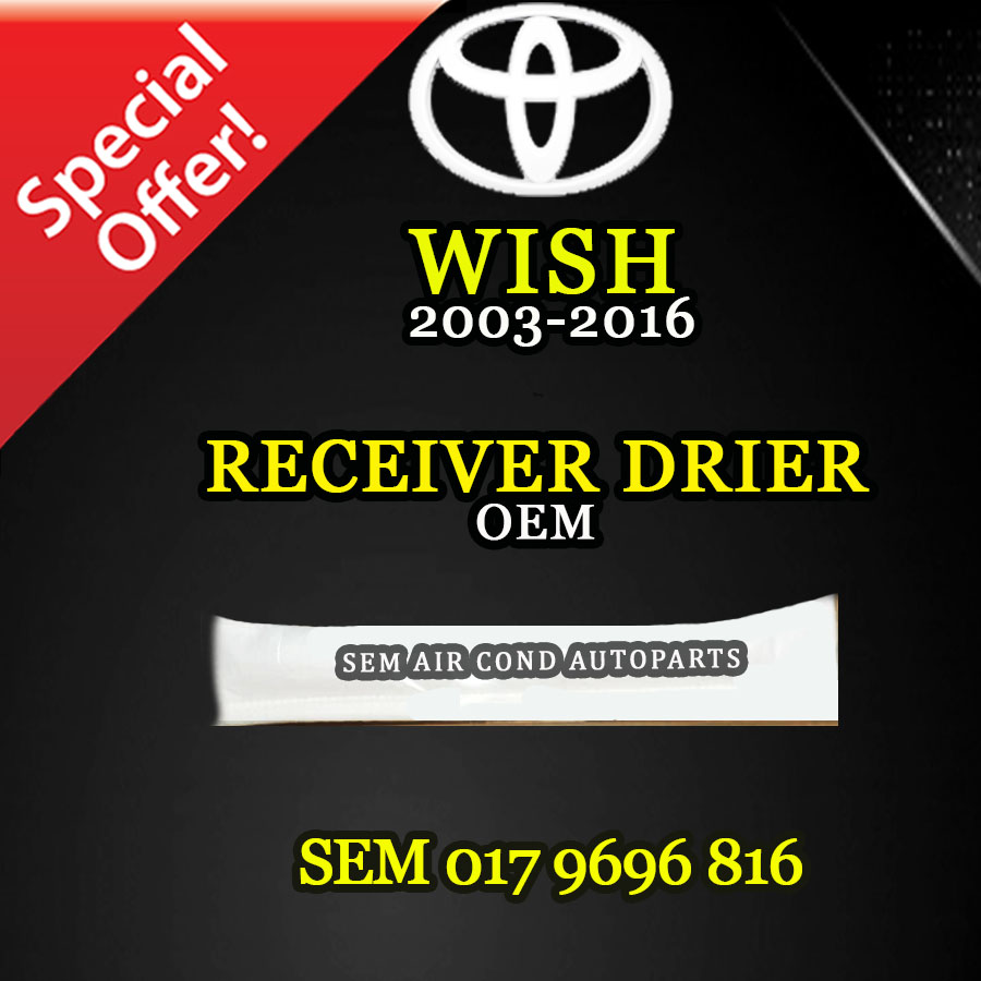 TOYOTA WISH ZNE10/ ZGE20 2003-2016 YEAR OEM RECEIVER DRIER/ FILTER ...
