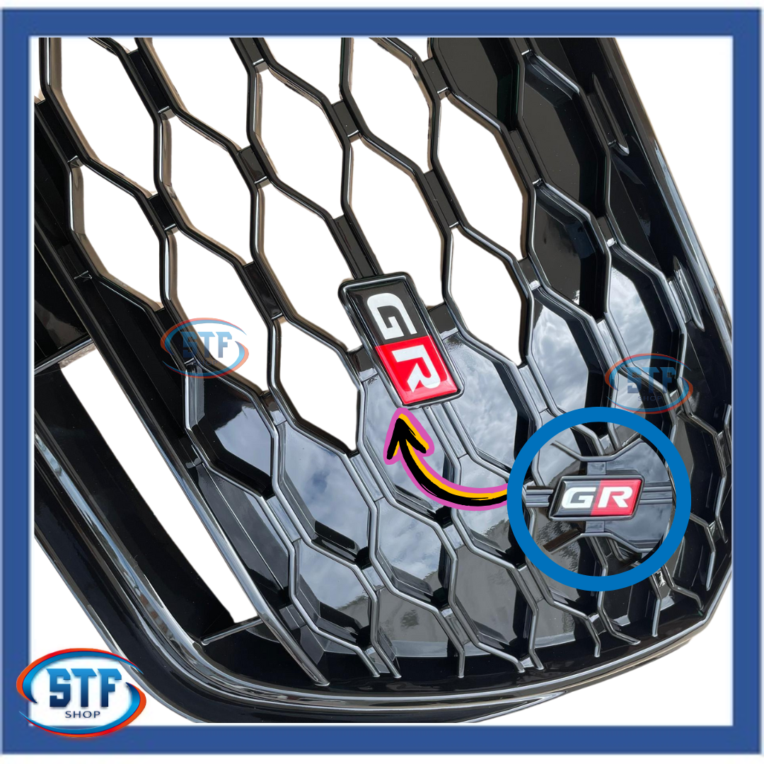 Perodua Ativa 2021 Front Grill Glossy Black (Mini Cooper Style) RS/GR ...
