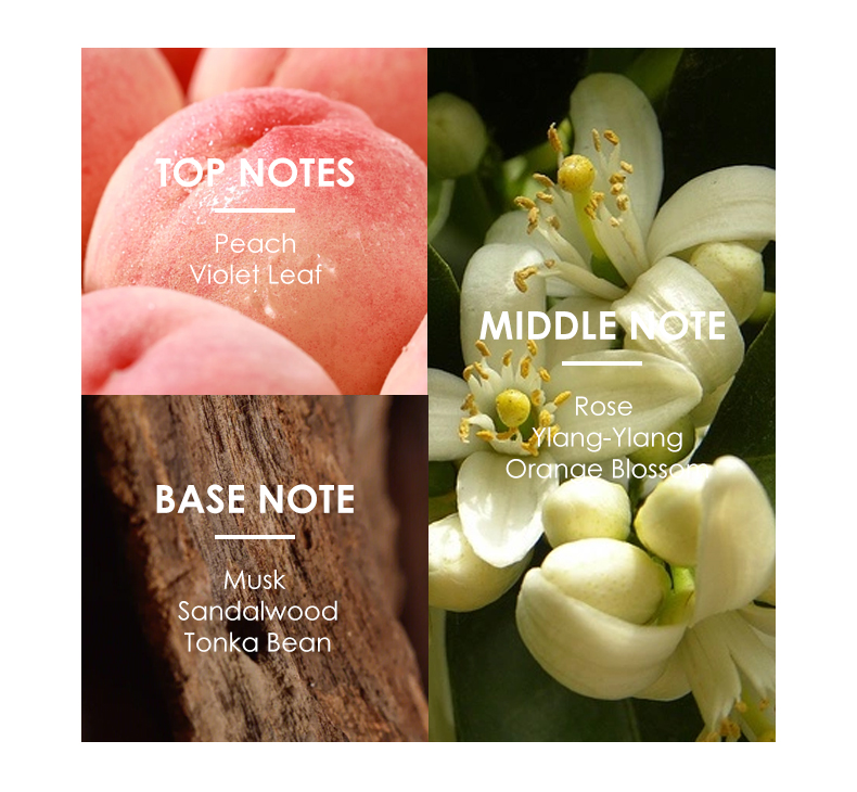 LONKOOM Perfume ROMANTIC/MAGNETIC EDP For Women Giftset Spray Floral ...