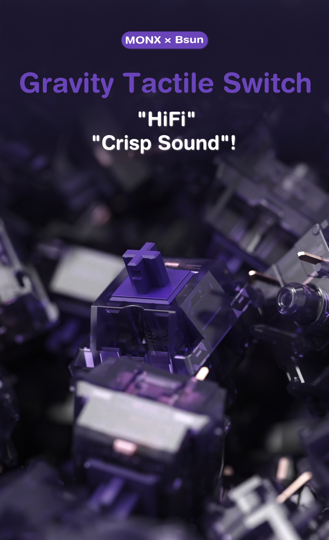 Monx x Bsun Gravity Tactile Switch | Shopee Malaysia