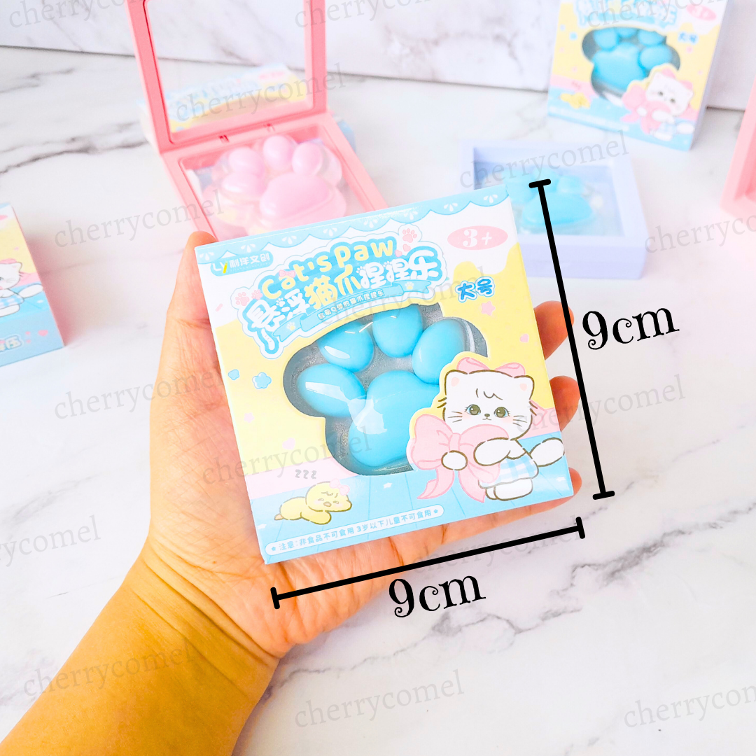 Animal Paw Squishy with Squishy Box Stress Relief Toys Jelly Squish ...