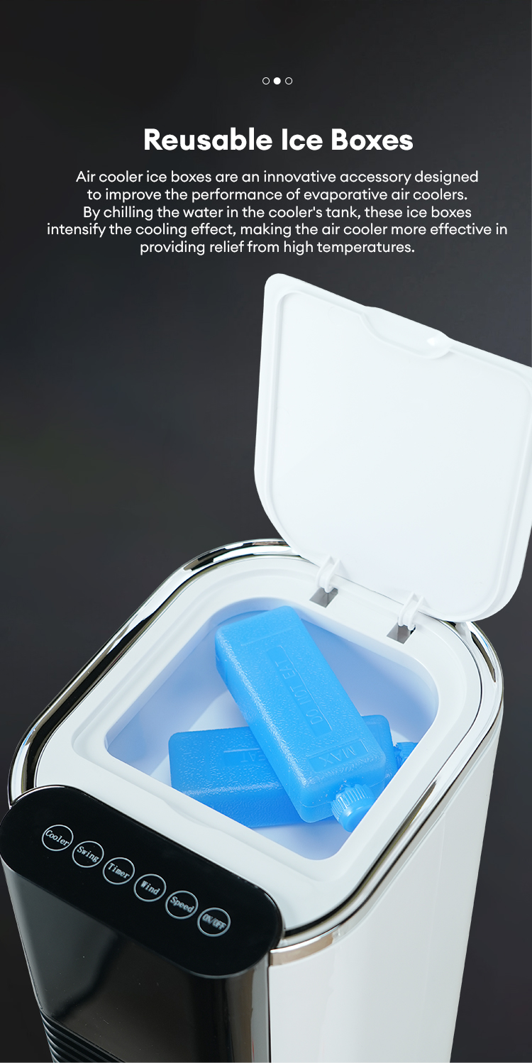 Riino Evaporative Pendingin Udara Portable Slim Tower Kawalan Jauh LED ...