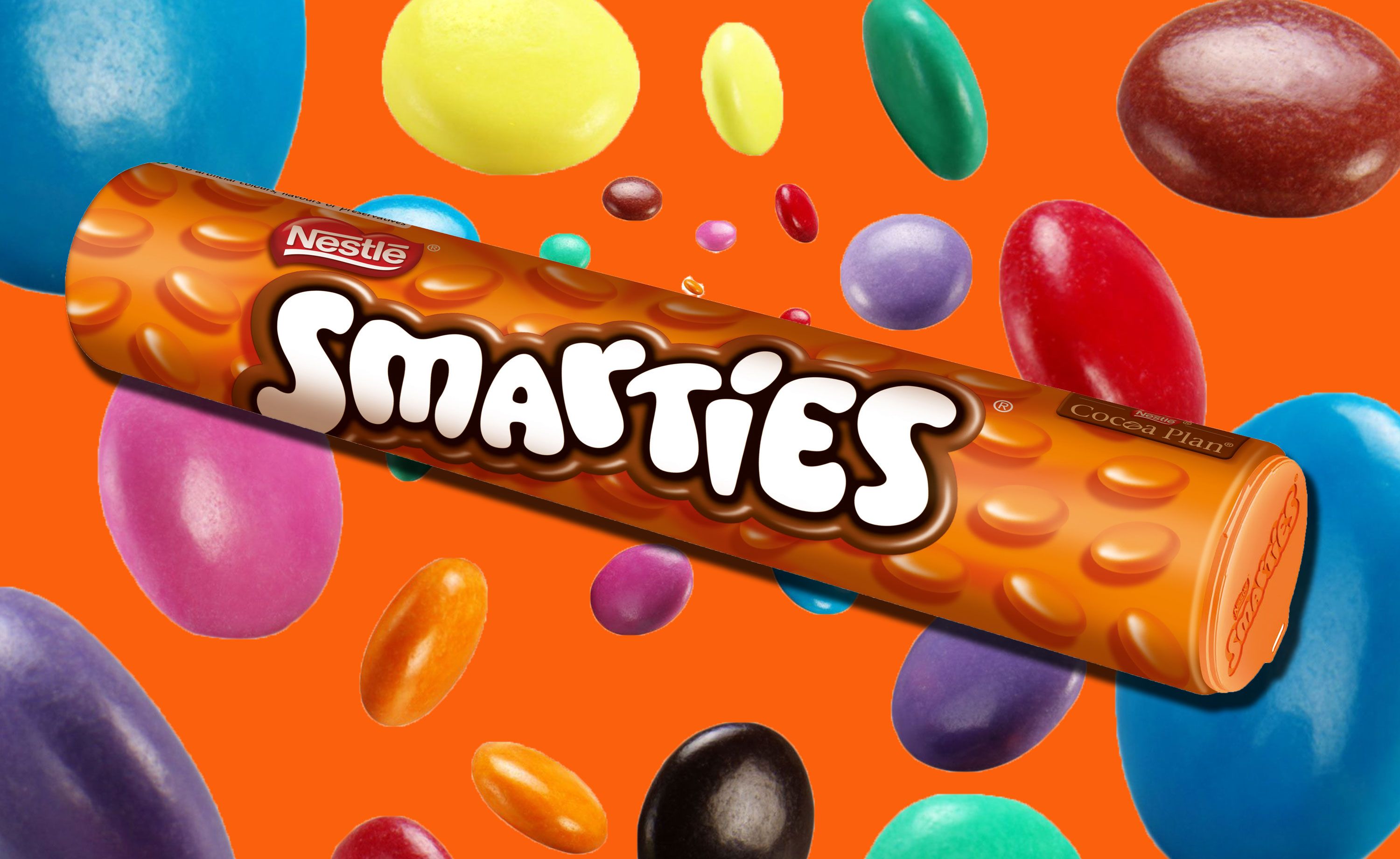 Smarties Orange Giant Tube 120g | Shopee Malaysia