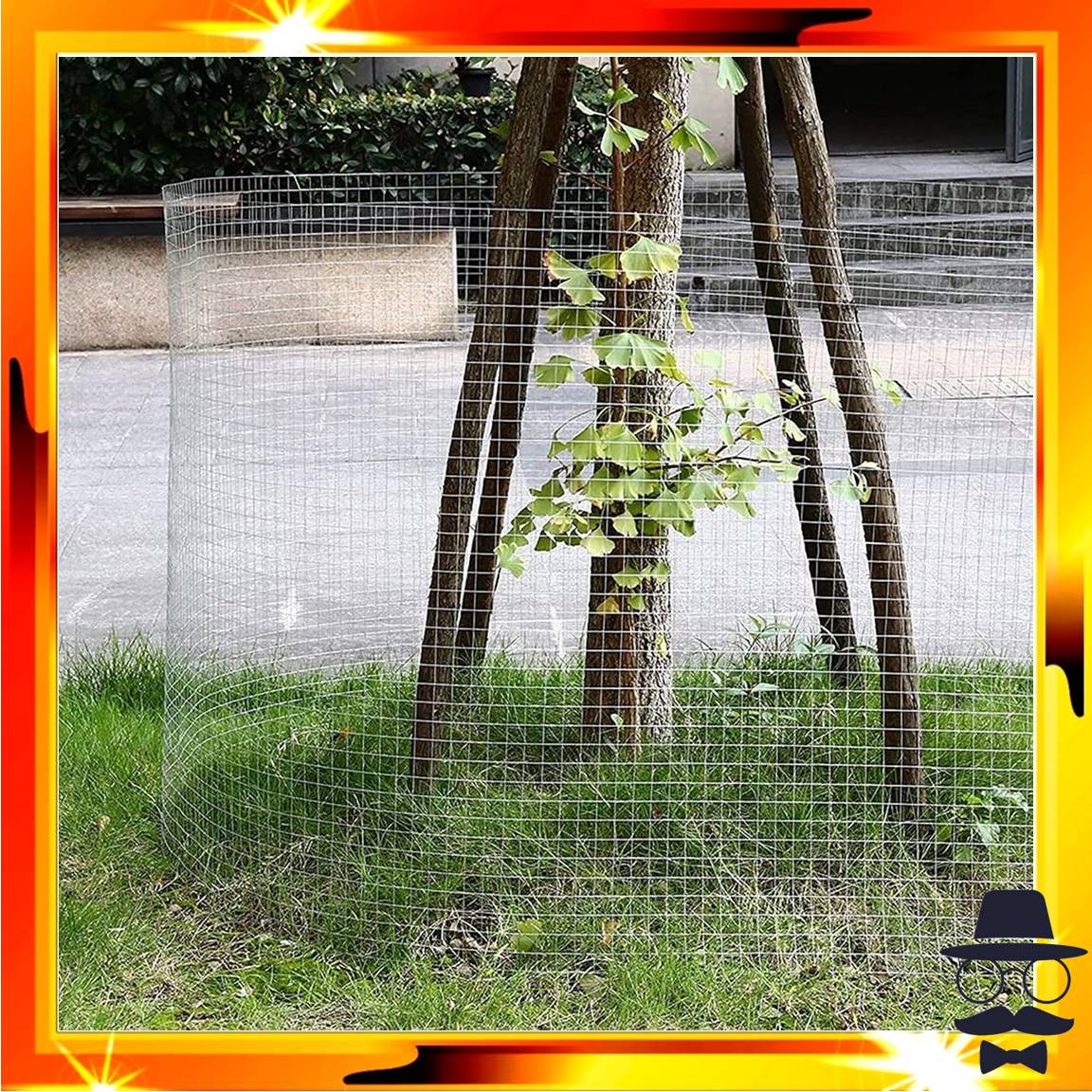 3 Feet x 40 Feet ± Galvanized BRC Welded Iron Wire Mesh Net Netting ...