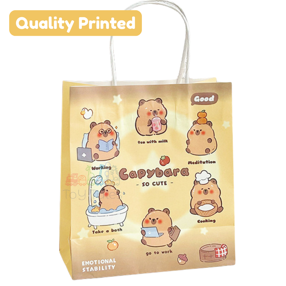 ToyTales 🍭 PAPER BAG BIRTHDAY [Capybara ] Kids Party Pack | Door Gifts ...