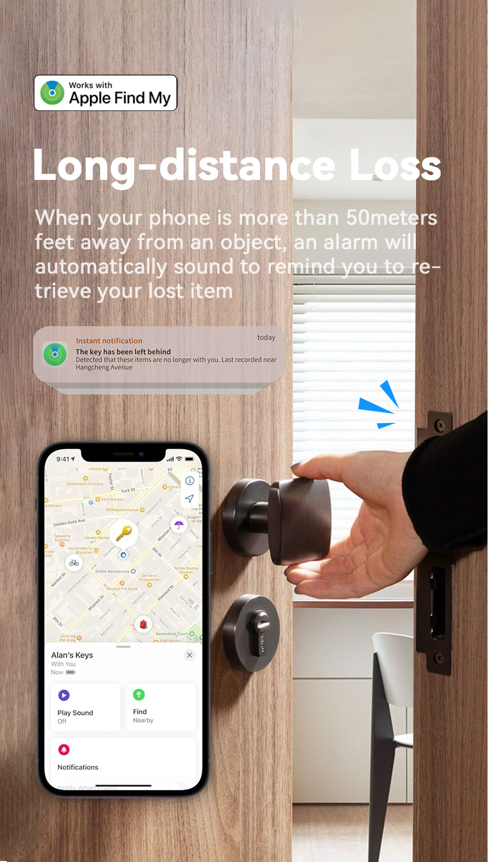 EYD TAG2 Smart Finder Security SmartTrack Link SmartTag Apple Find My ...