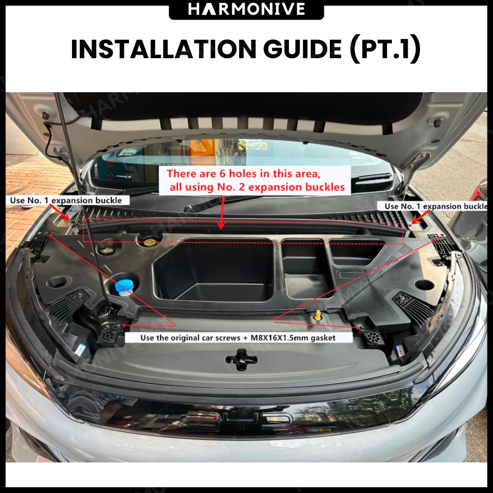 Harmonive Frunk Storage Box BYD ATTO 3 (2023-Present) | Shopee Malaysia
