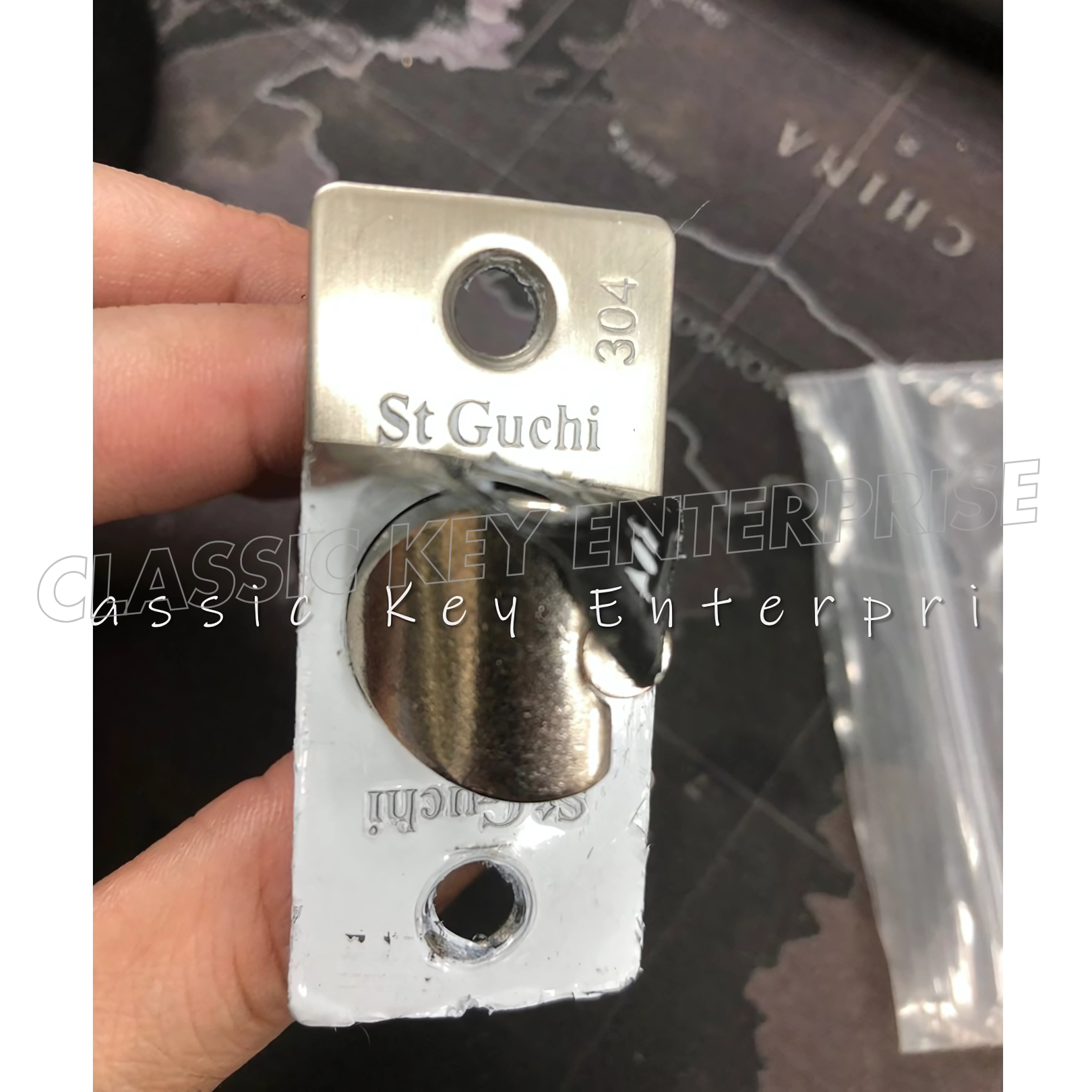 St Guchi / Armor Door Latch SGCL-960 Stainless Steel SUS304 Size 60mm ...