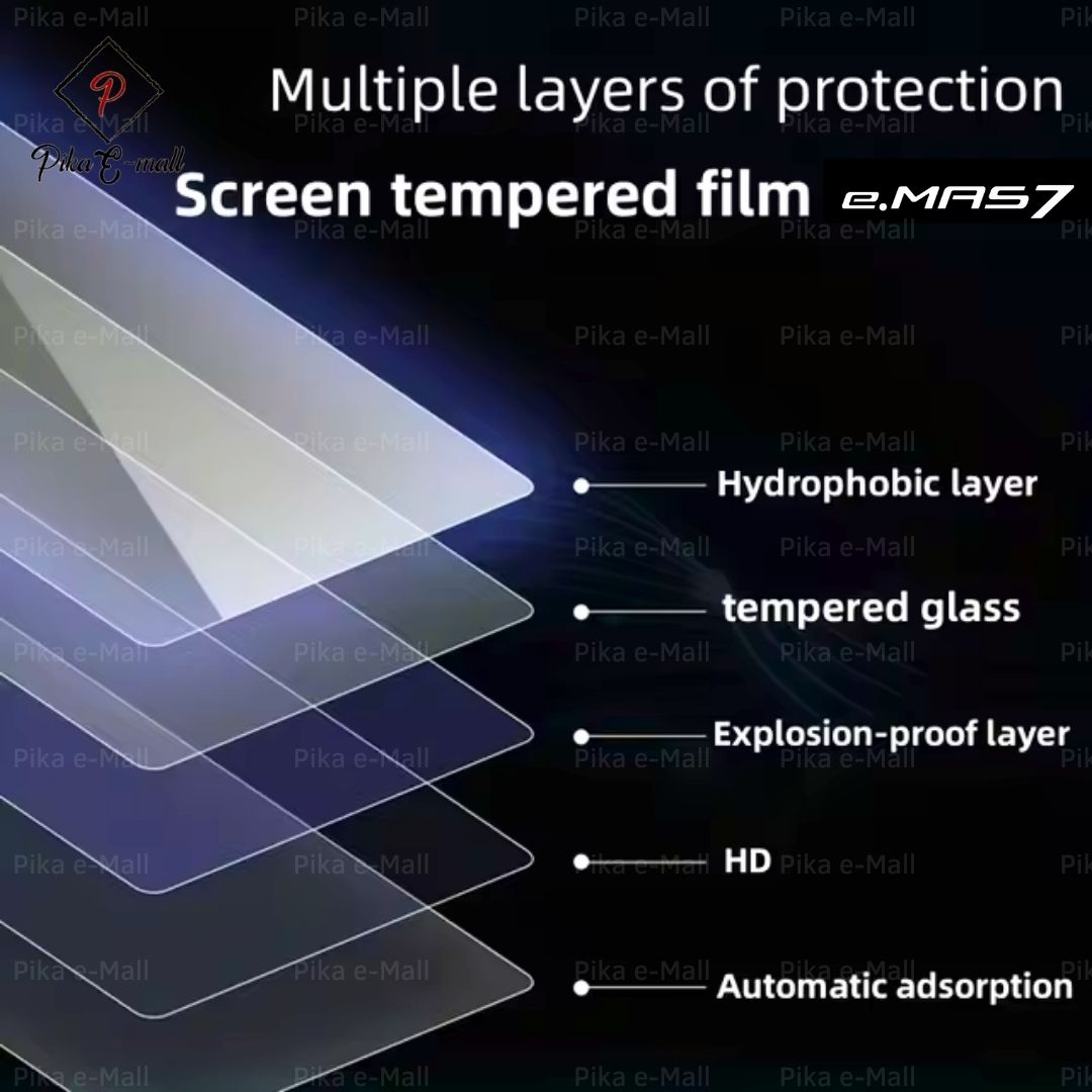 NEW Proton e.MAS 7 Screen Protector Infotainment Screen Meter Screen ...