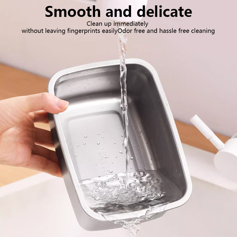 Crisper Box Stainless Steel Organizer Fresh-Keeping Storage Box With ...