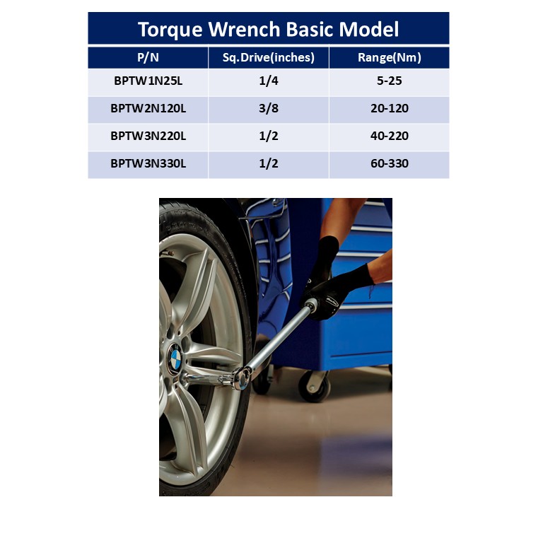 COLSON BLUE-POINT Torque Wrench Basic Model 25-330nm | Shopee Malaysia
