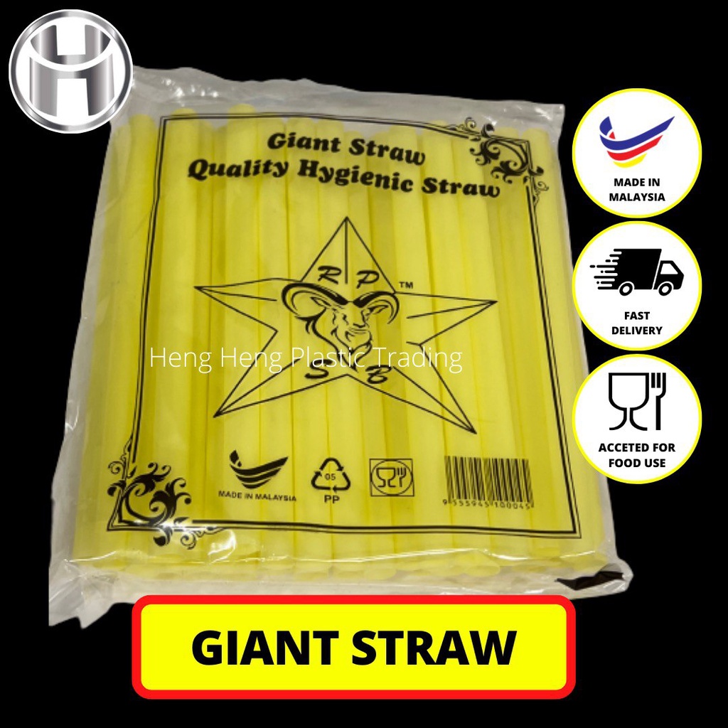giant straw minuman 50pcs | Shopee Malaysia