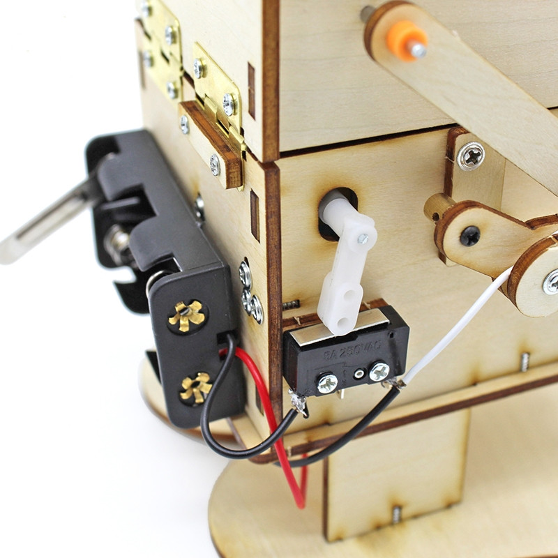 Project RBT Tahun 6 Tabung Penggera STEM Science Kit DIY Robot Piggy ...