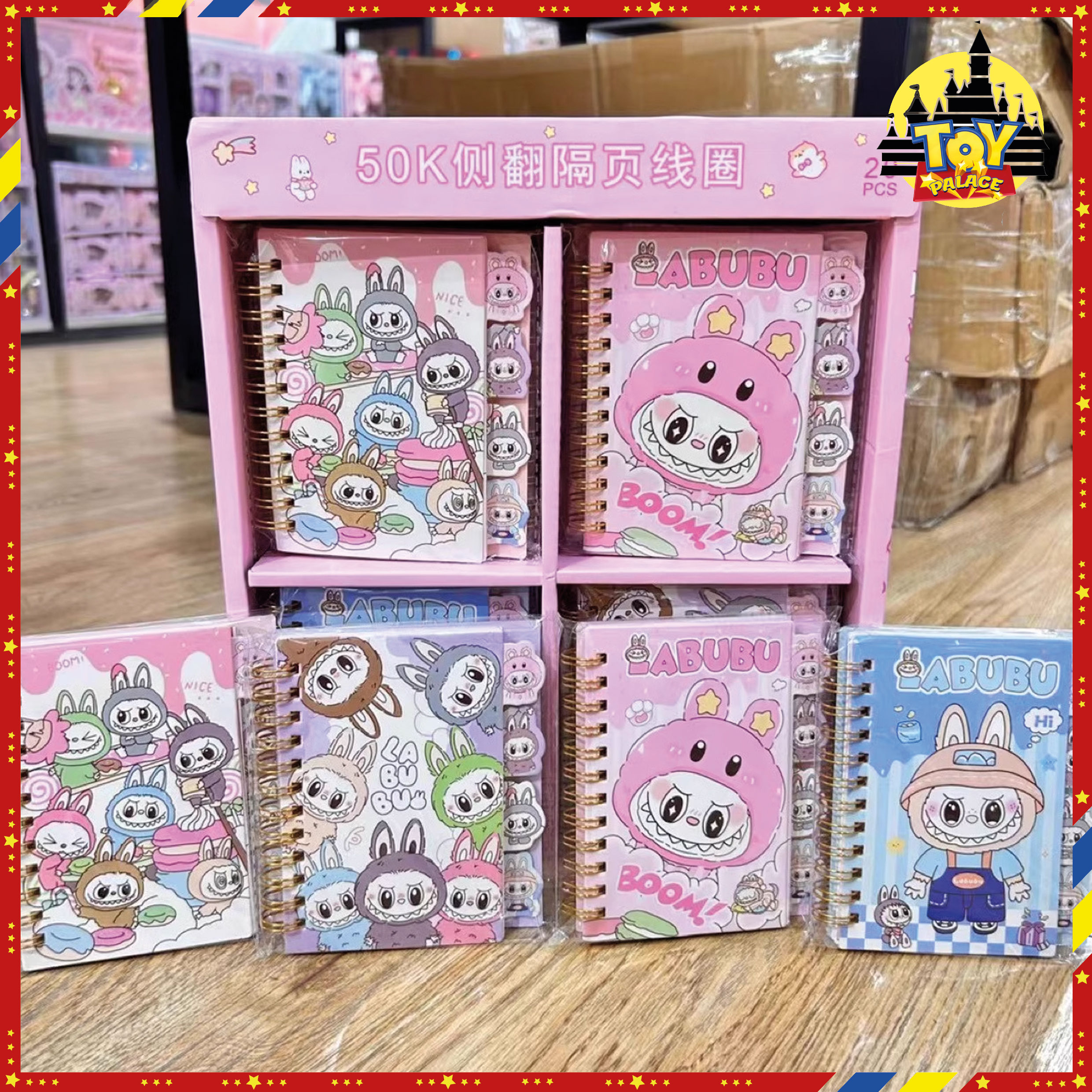 Labubu Notebook Coil Book A5 Single Line Book (50 sheets) | Shopee Malaysia