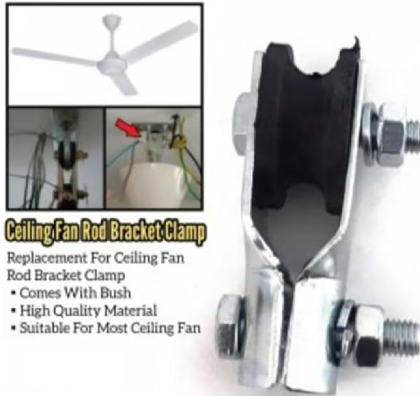 Aksesori Kipas Gantung Siling Braket Getah Fan Rod Bracket Pipe ...