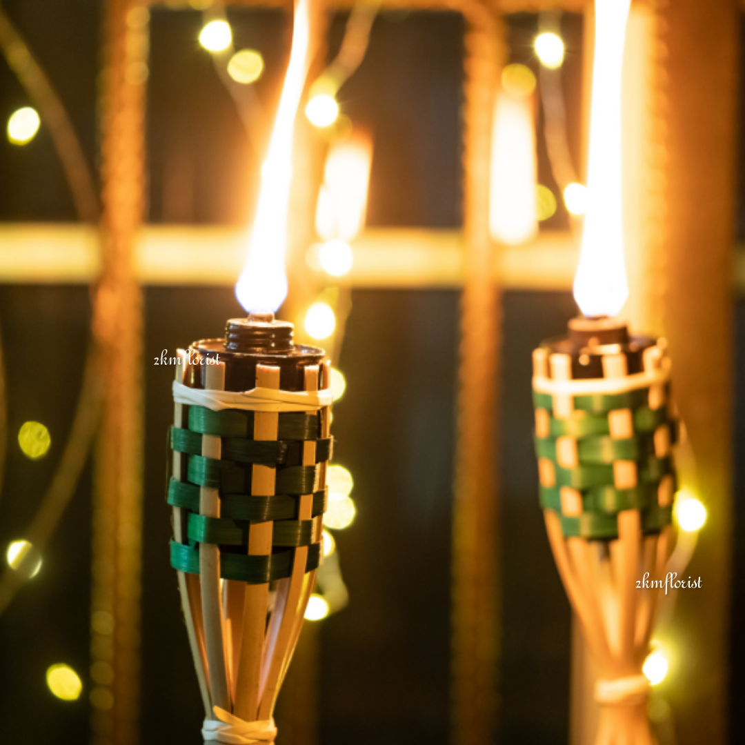 90cm PELITA BULUH Raya Pelita Buluh Minyak Tanah Lampu Hari Raya 2025 ...