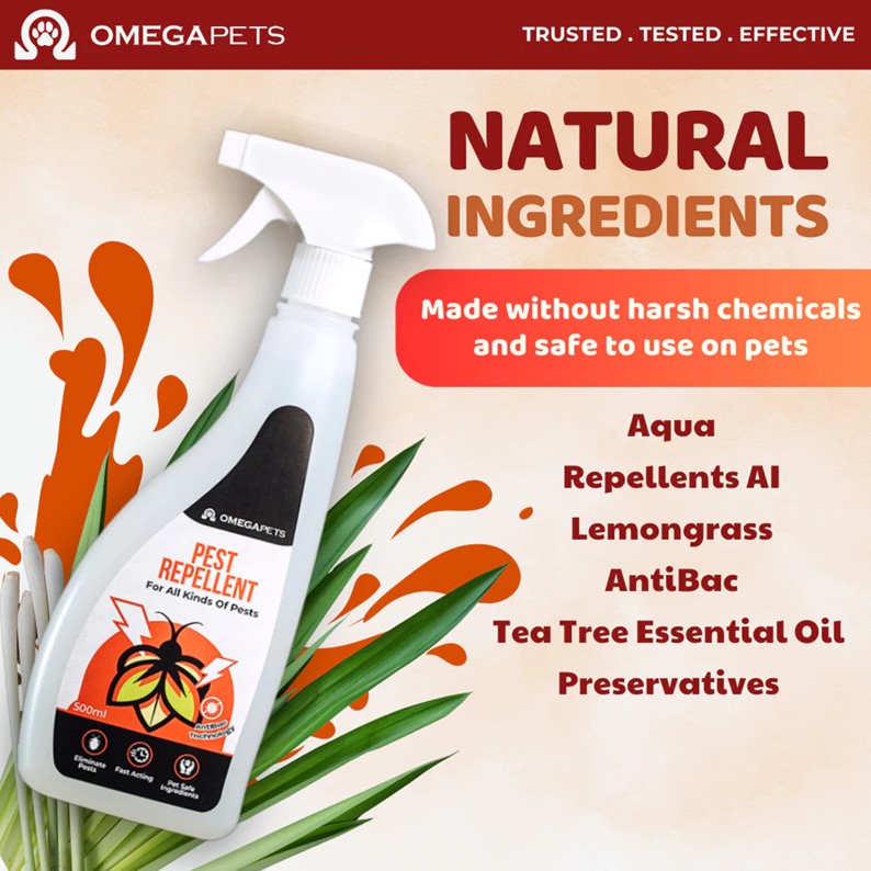 Omega Pets™ Cage & Crate Cleaner,Cat & Dog Repellent,Pest Repellent ...
