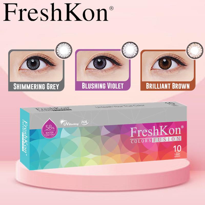 evo FreshKon COLORS FUSION Daily Contact Lens (10 pcs) | Shopee Malaysia