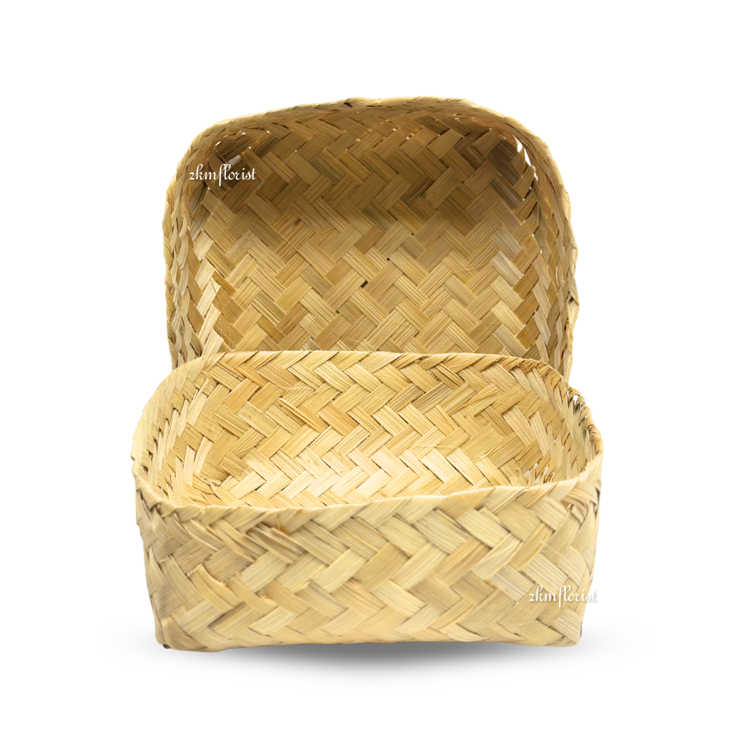 BESEK BAMBOO Goodies perkahwinan basket Souvenir dulang Raya 2025 ...