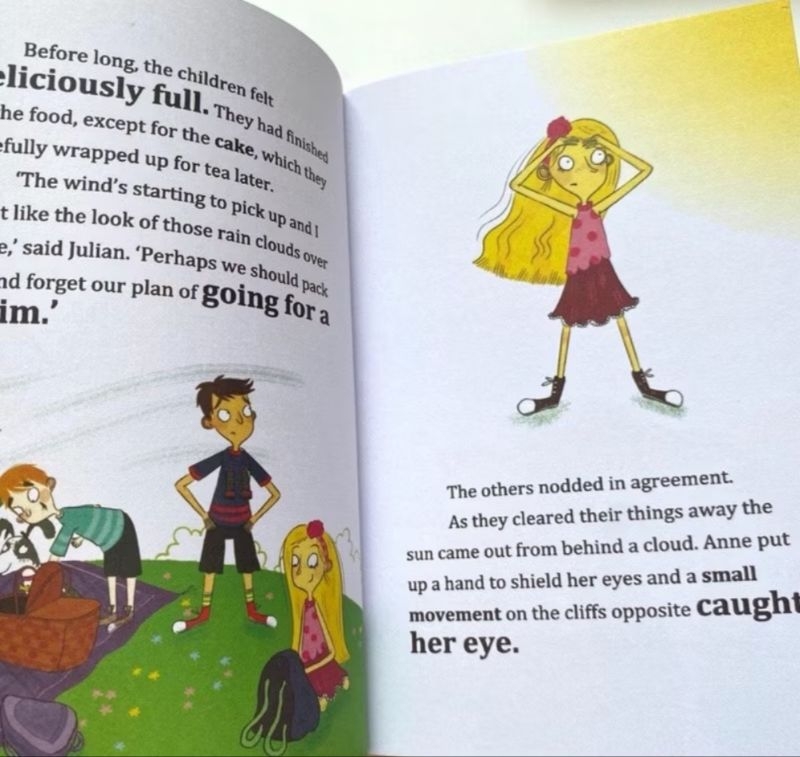 Enid Blyton Famous Five 5 Story Books | Shopee Malaysia