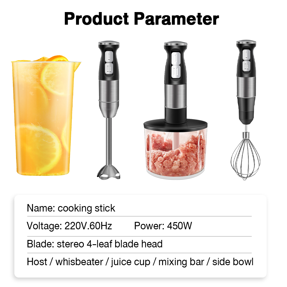 Simmo Hand Blender Chopper Mixer Juicer Blender Powerful Immersion ...