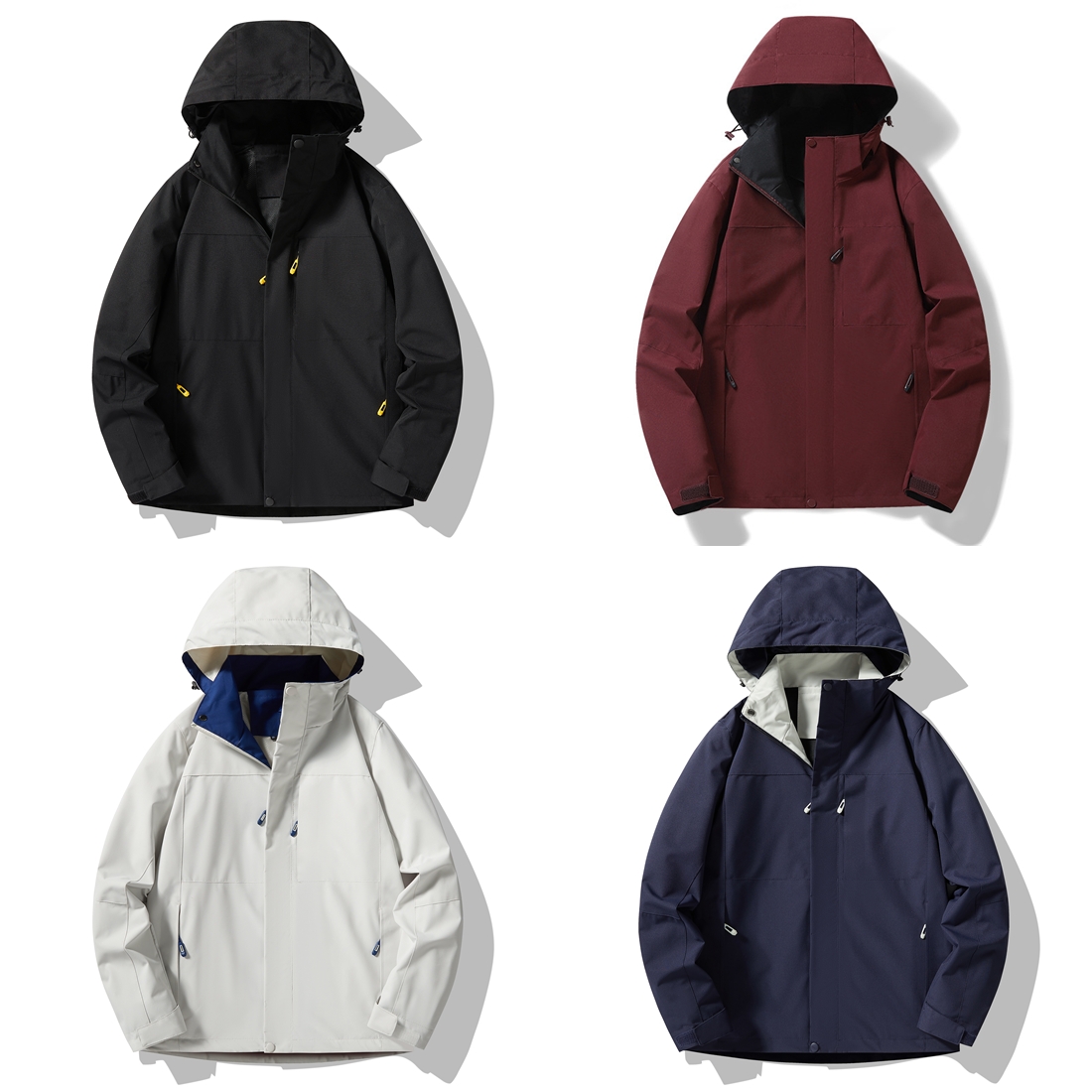 💦[RV - WATERPROOF]💦Jacket Hoodie Boleh Tanggal Windbreaker Hiking Water ...