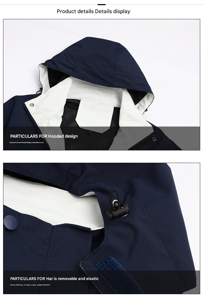 💦[RV - WATERPROOF]💦Jacket Hoodie Boleh Tanggal Windbreaker Hiking Water ...