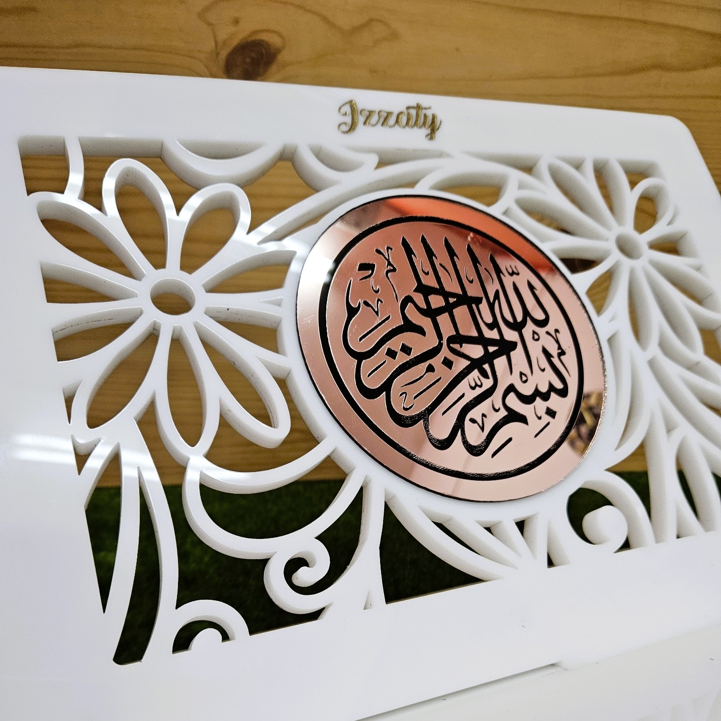 Rehal Al-Quran Exclusive Percuma Engrave Nama Rehal Acrylic Rehal ...