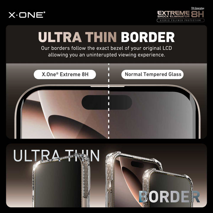 X.One Extreme 8H Matte Clear Privacy Anti Blue Light Full Screen ...
