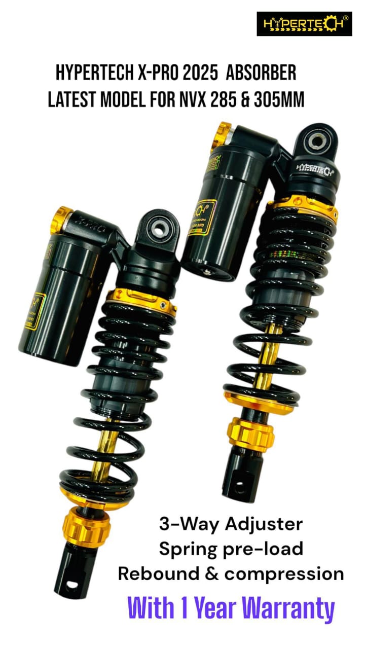 HYPERTECH ULTIMATE PRO-X2 & X-PRO ABSORBER 305MM 285MM WITH REBOUND ...