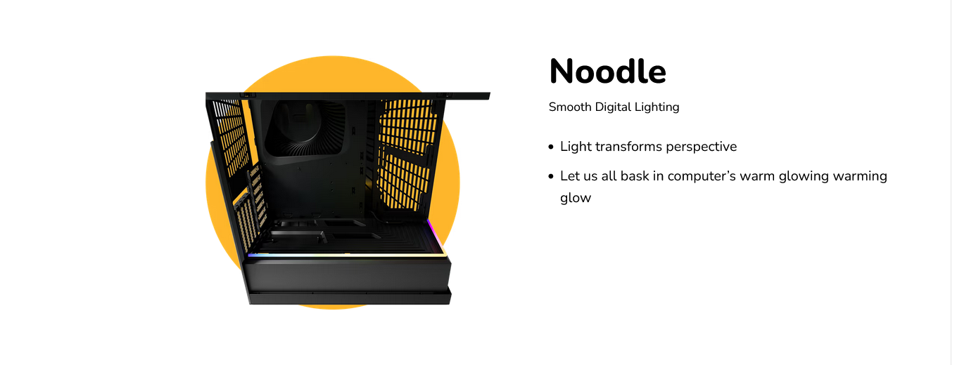 HYTE Noodle LN70 Light Strip Smooth Digital Lighting For Y40 / Y60 ...
