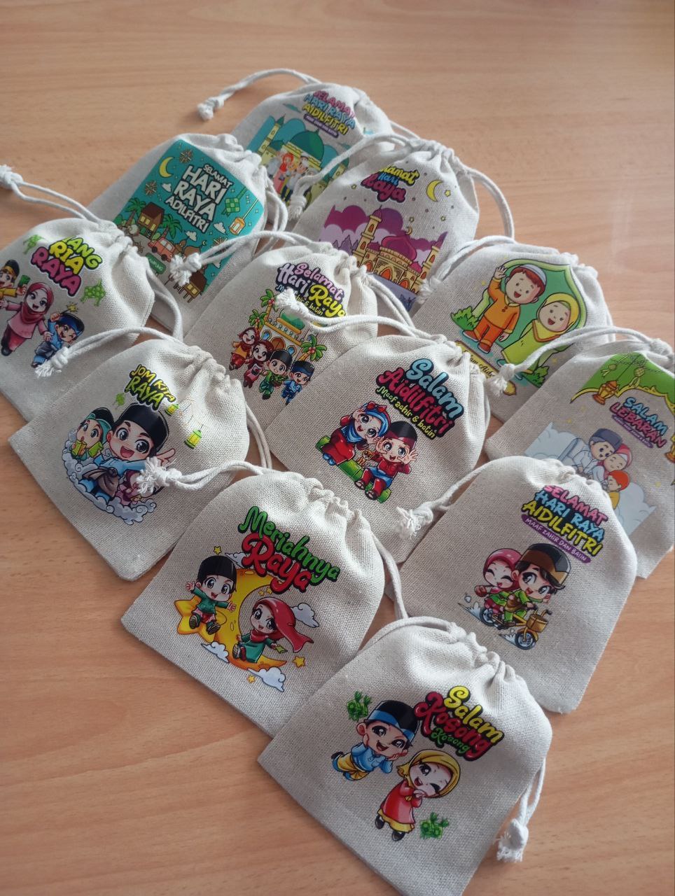 10pcs UNCANG DUIT RAYA 2025 | MINI POUCH WITH CUTE DESIGN | Beg isi ...