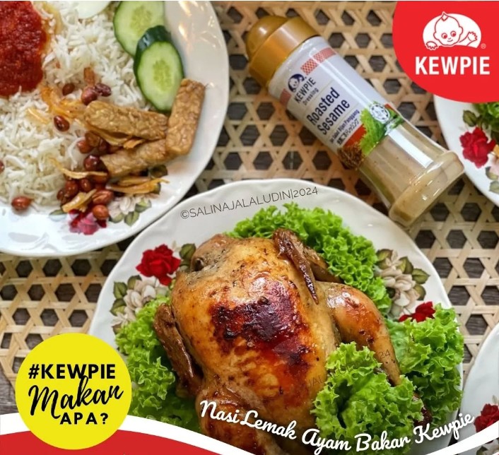 KEWPIE Sauce Mayonnaise Roasted Sesame Diet Mayonis Sos Mayo Salad ...