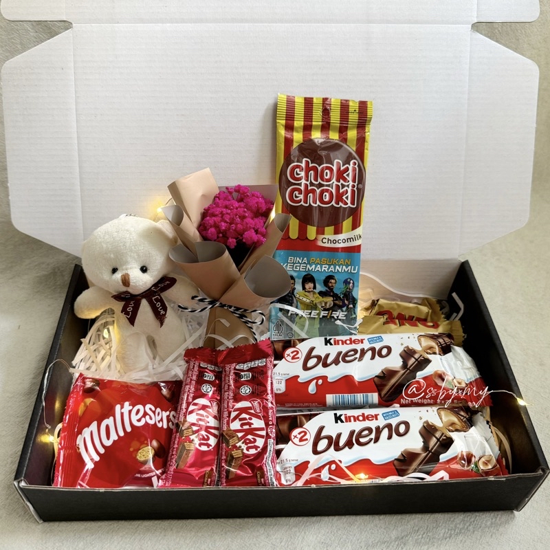 Coklat Gift Box Birthday for Woman Surprise Gift Box Chocolate ...