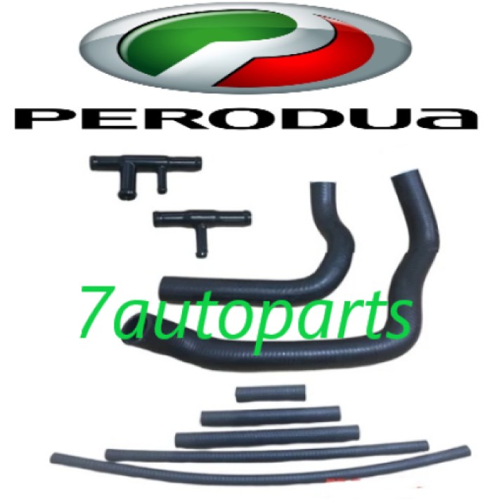 ORIGINAL PERODUA KANCIL 660 / KANCIL 850 WATER HOSE SET / RADIATOR & BY ...