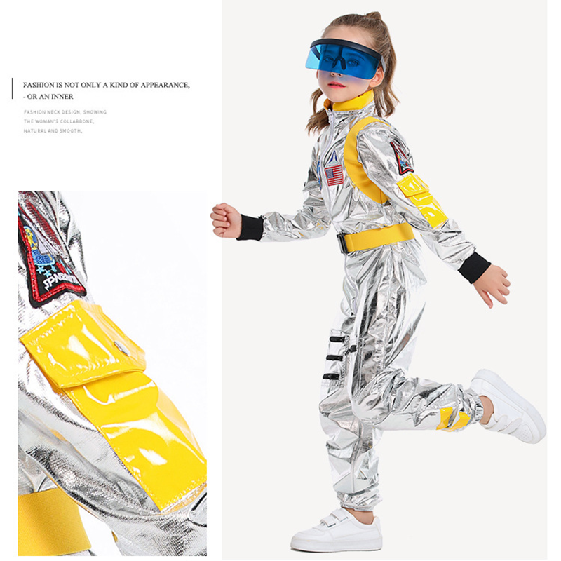 MYLITTLELASS Children Space Costume Nasa Astronaut Role Play Dress Up ...