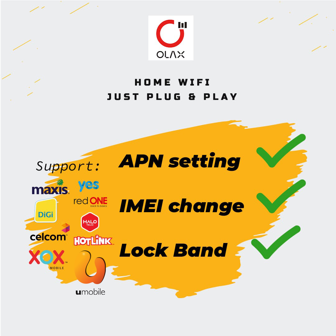 OLAX MT30 5G Band B28 Plus LTE Modem | Shopee Malaysia