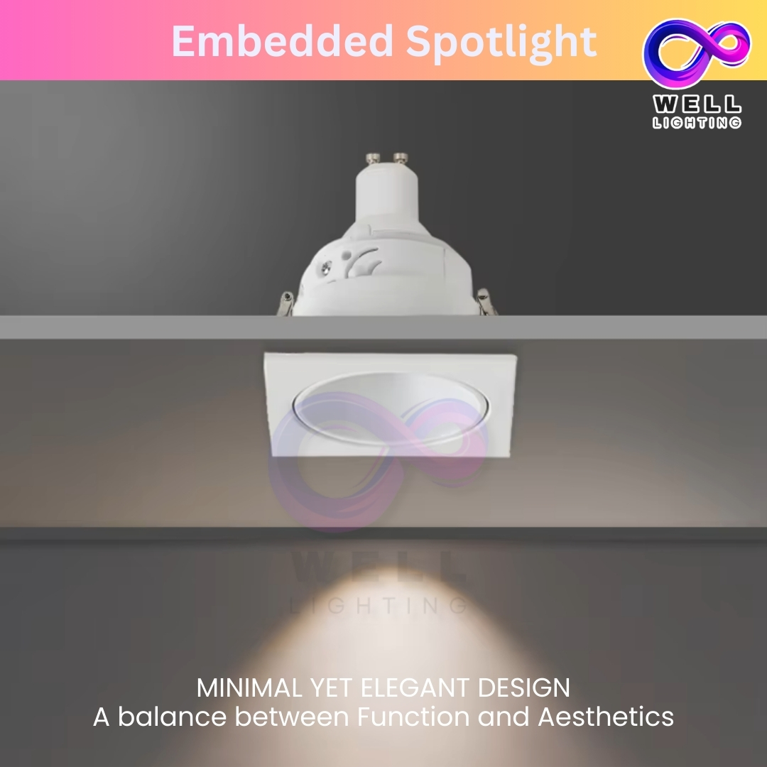 Casing Eyeball LED Fitting Recessed Spotlight GU10 Bulb Holder ...