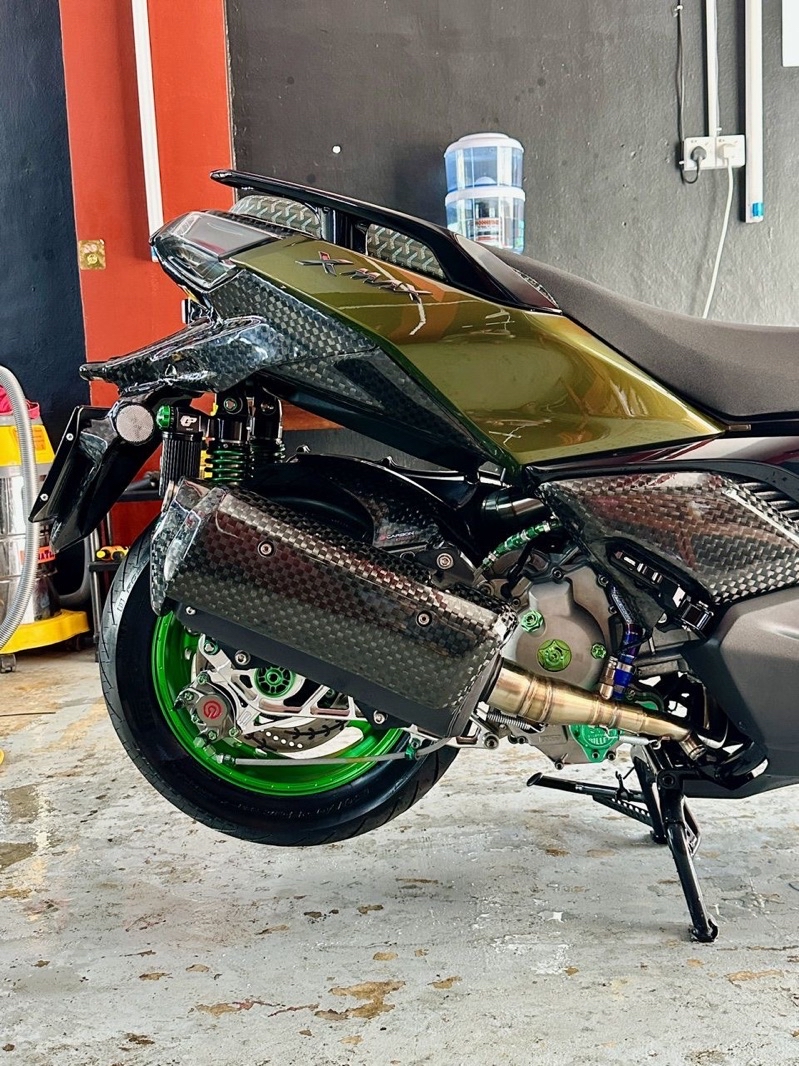 CJ IPOH BIKE EXHAUST XMAX250 V1 V2 MANIFOLD 32MM 35MM 38MM Xmax CJ IPOH ...