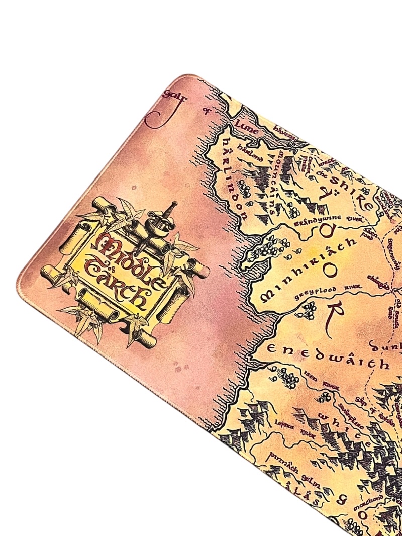 [Ready Stock Malaysia] Lord of the Rings Map of Middle Earth 80CM ...